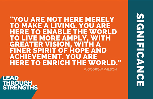 Significance Strength: Build A Genuine Career Brand